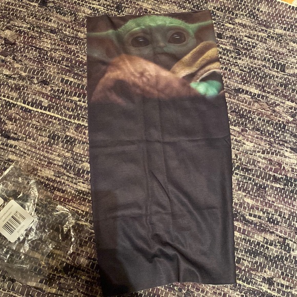 Disney | Accessories | New Disney Grogu Baby Yoda Mandalorian Face ...